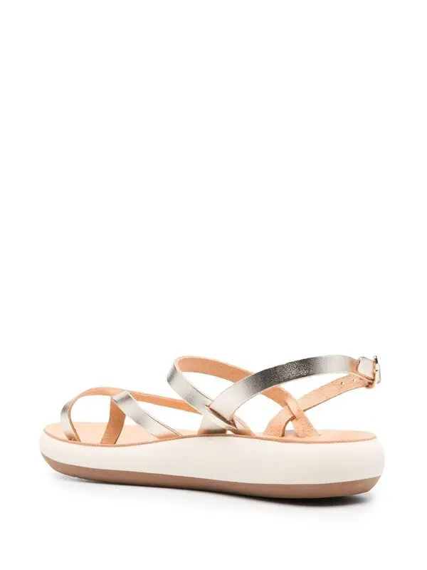 ANCIENT GREEK SANDALS Tereza Flat Sandals - Gold