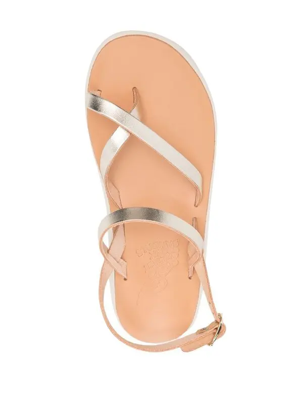 ANCIENT GREEK SANDALS Tereza Flat Sandals - Gold