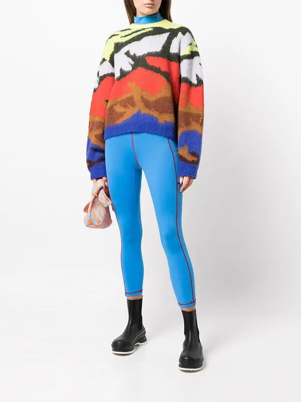 Aztech Mountain Club Sweater - Orange