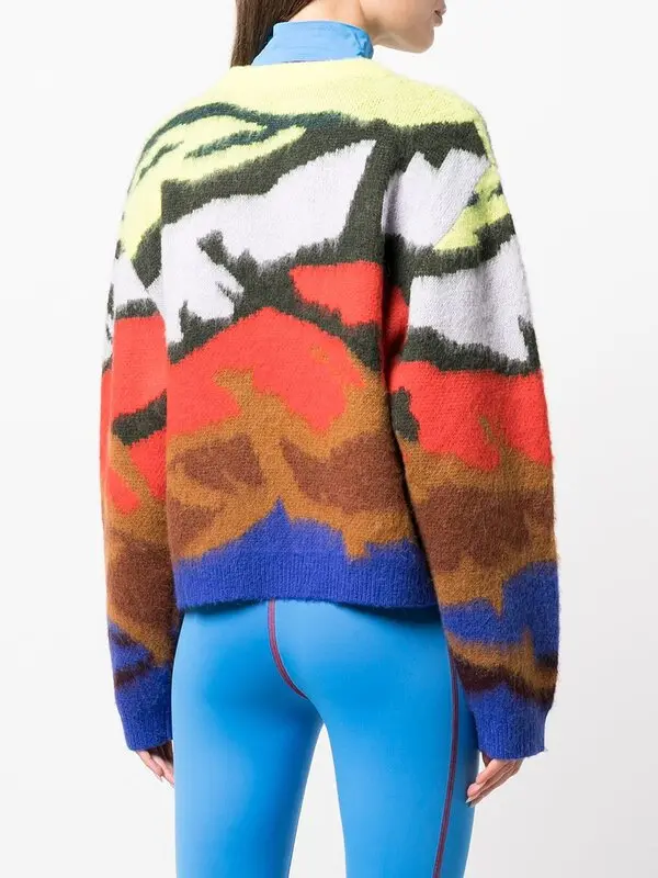 Aztech Mountain Club Sweater - Orange