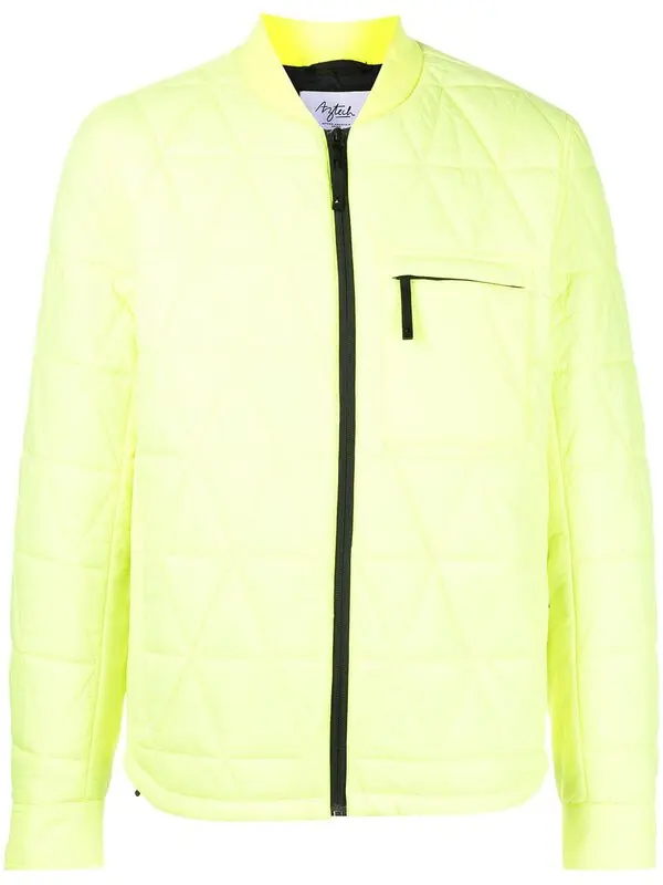 Aztech Mountain Corkscrew Insulated Shirt Jacket - Yellow