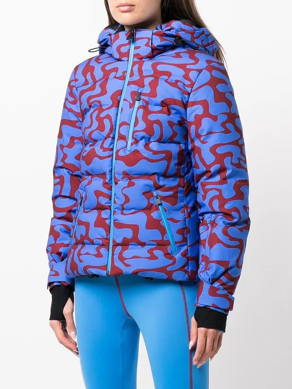 Aztech Mountain Nuke Ski-suit Jacket - Blue