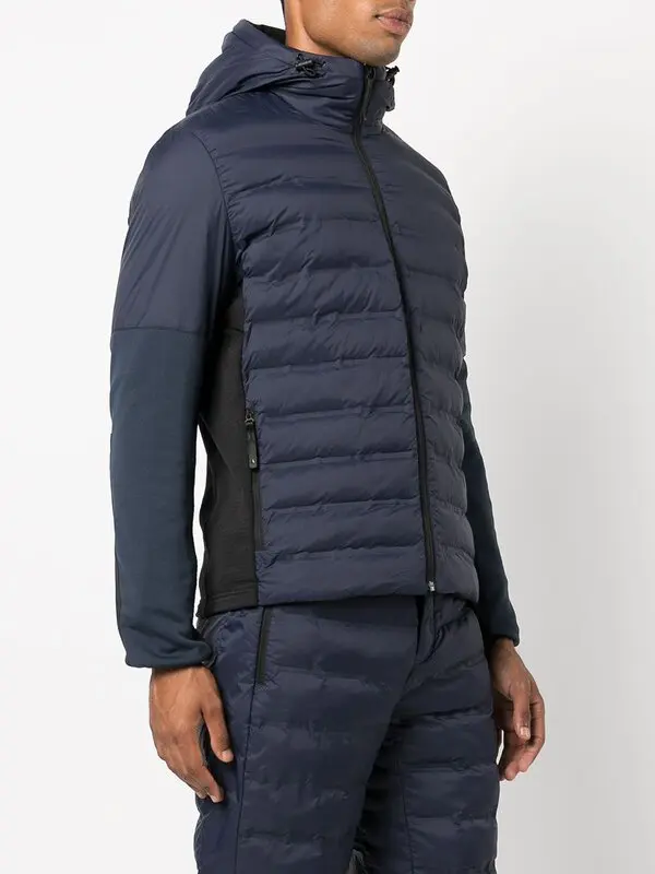 Aztech Mountain Ozone Quilted Fleece Midlayer Jacket - Blue