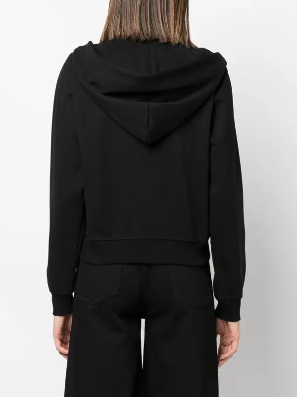 DIESEL® Drawstring Zip-up Hoodie