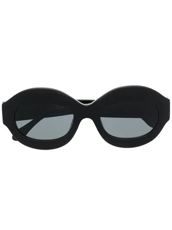 Marni Round-frame Sunglasses - Black