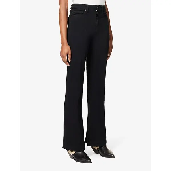 Paige Leenah Slim Wide-leg Jeans