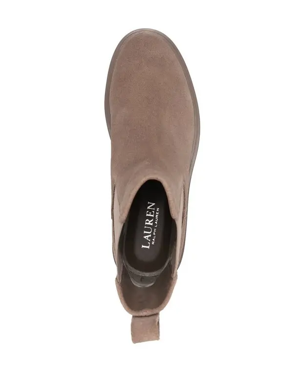 Ralph Lauren Corinne Leather Ankle Boots