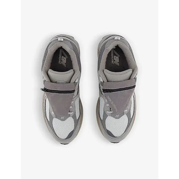 NEW BALANCE 2002r Panelled Suede And Mesh Trainers