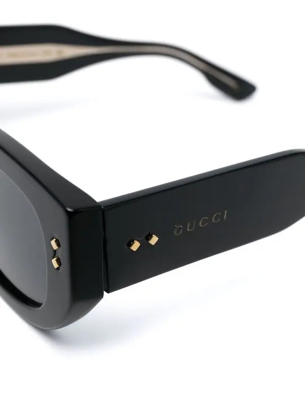 Gucci Rectangle-frame Sunglasses