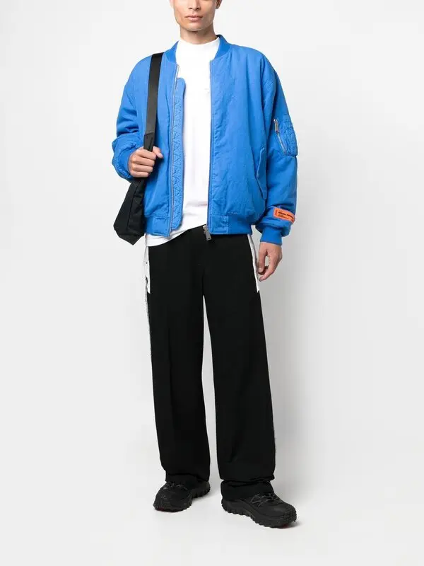 Heron Preston Canva Bomber Jacket