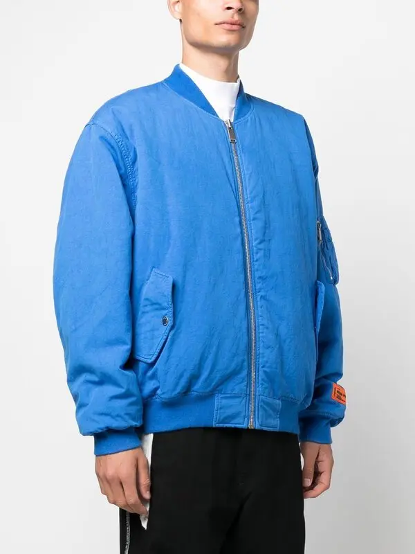 Heron Preston Canva Bomber Jacket