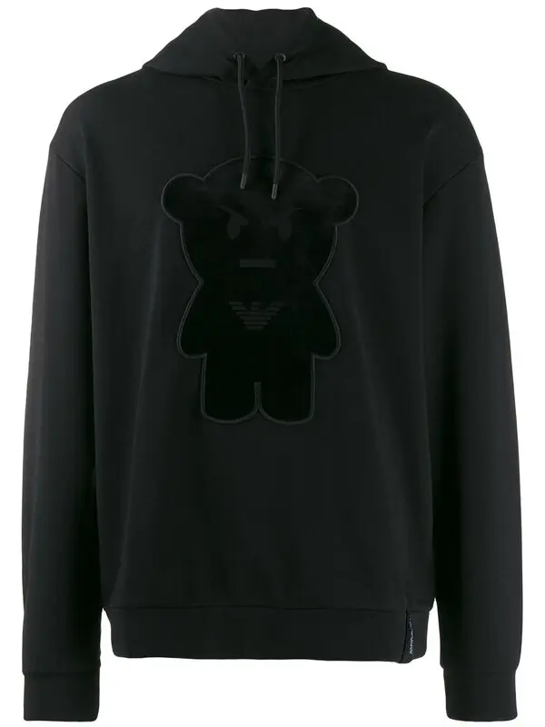Emporio Armani Angry Teddy Hoodie