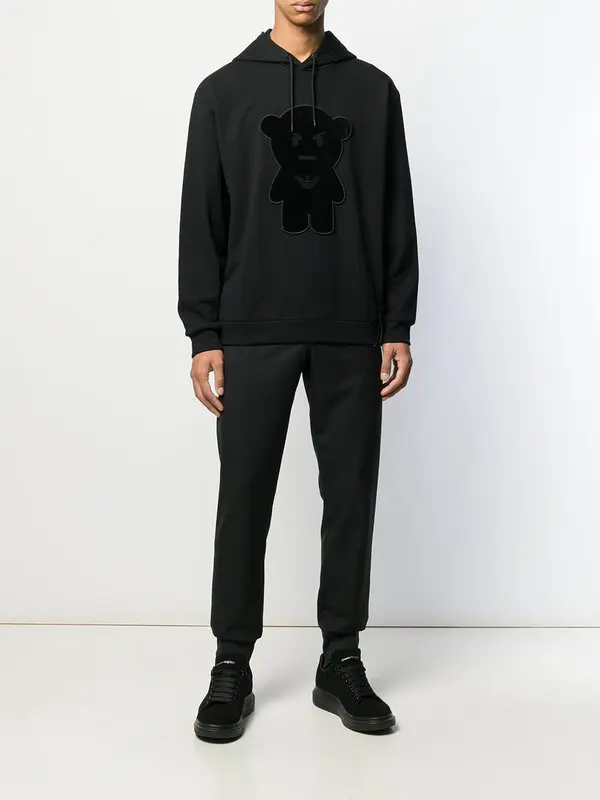 Emporio Armani Angry Teddy Hoodie