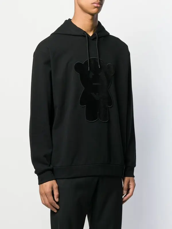 Emporio Armani Angry Teddy Hoodie