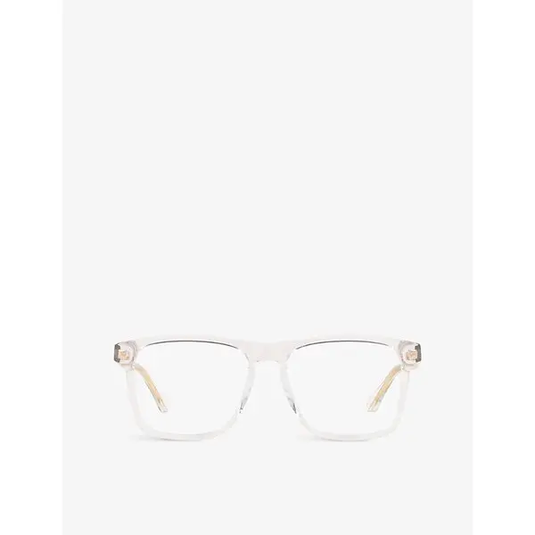 Gucci Gg0561on Rectangular Eyeglasses - Clear