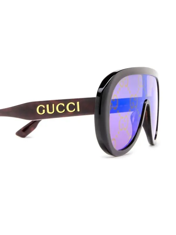 Authenticated! NWT! Gucci Oversized Sunglasses w/ Large GG Logo - Dark Brown s-l1200.jpg main image 3
