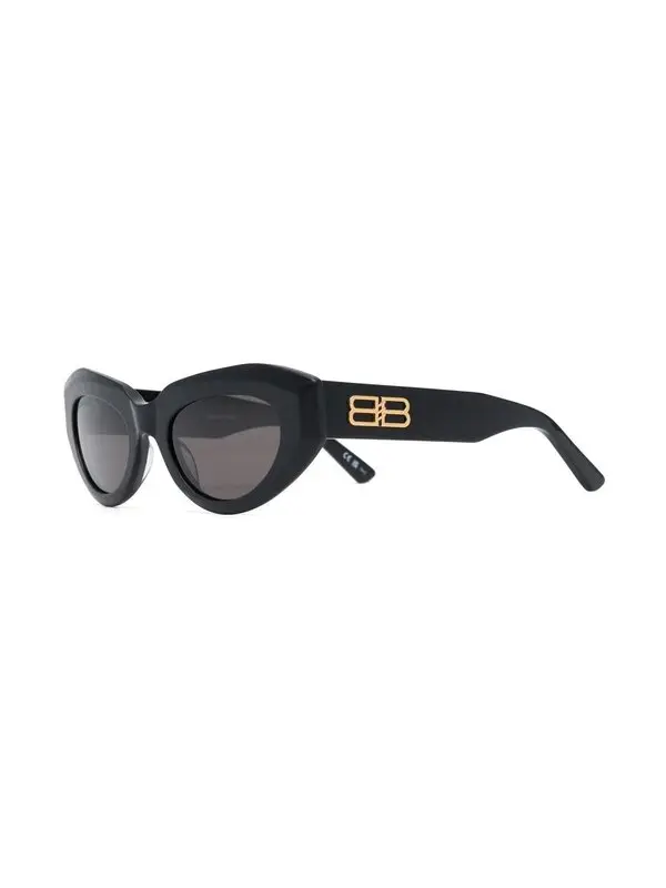 Balenciaga Oval Frame Sunglasses