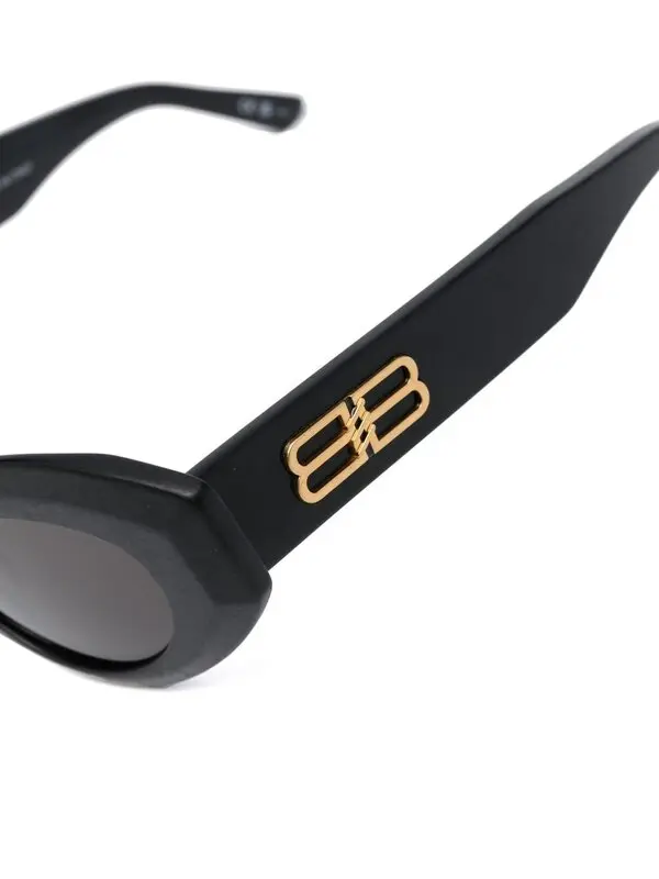 Balenciaga Oval Frame Sunglasses