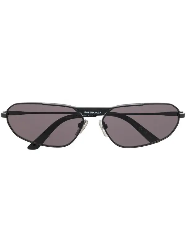 Balenciaga Cat-eye Frame Tinted Sunglasses - Black