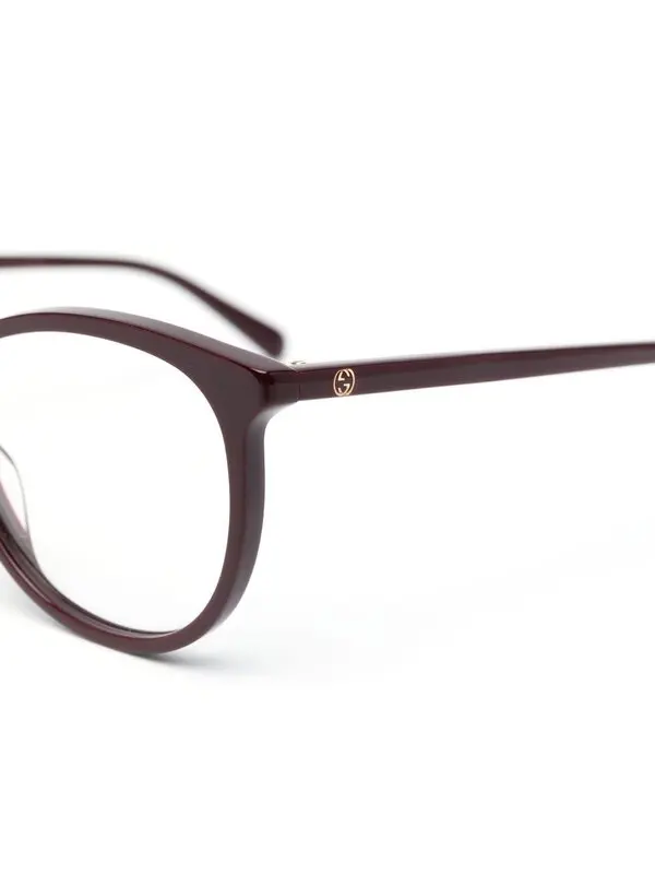 Gucci Round Frame Optical Glasses