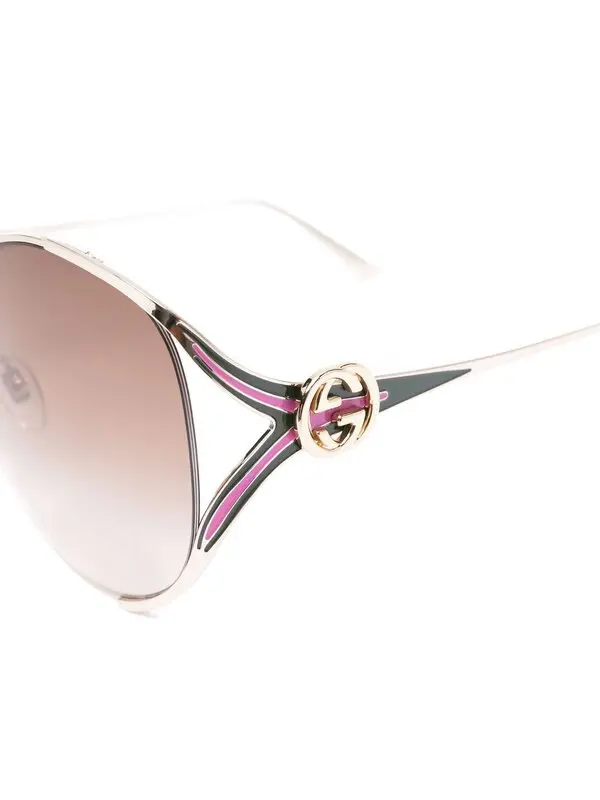 Gucci Interlocking G Oversized Sunglasses