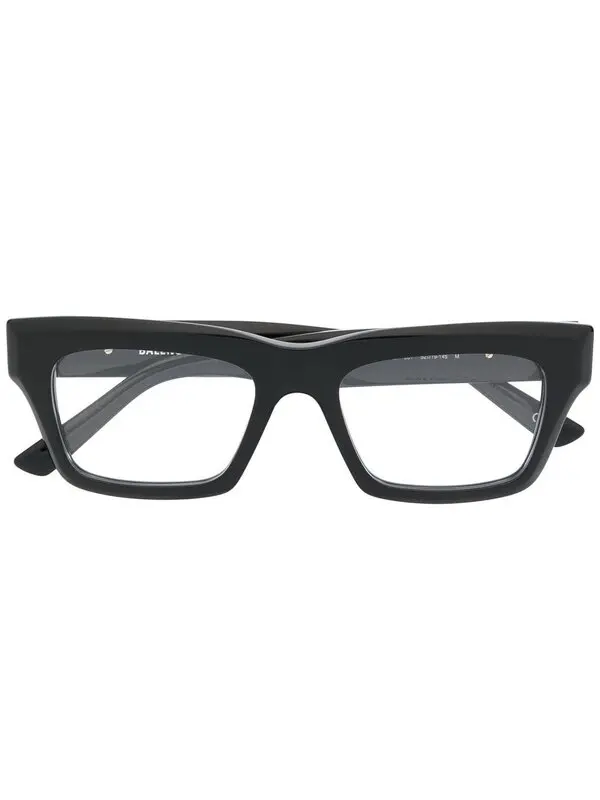 Balenciaga Square-frame Glasses - Black