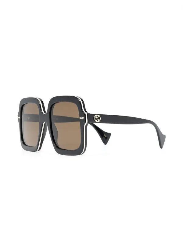 Gucci Oversize Square-frame Sunglasses