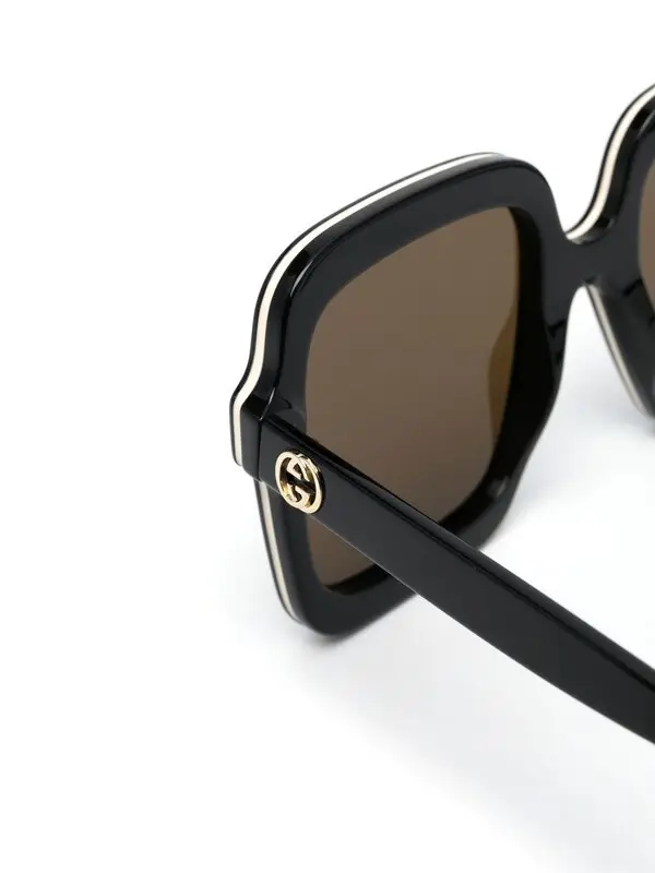 Gucci Oversize Square-frame Sunglasses