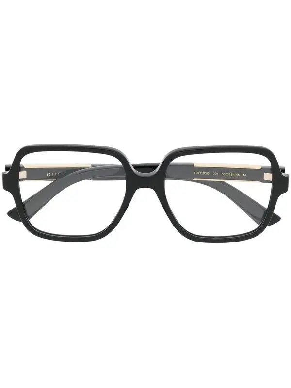 Gucci Square Frame Glasses - Black