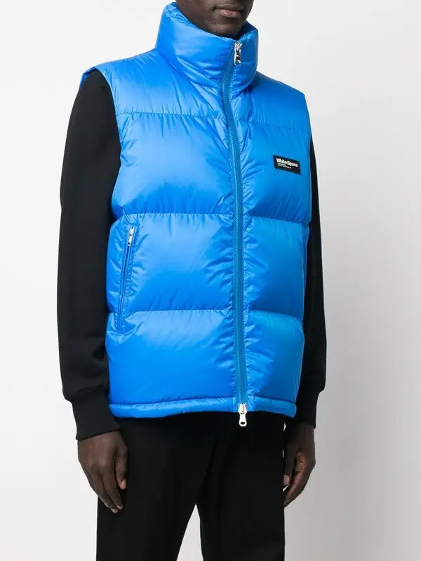 WHITESPACE Padded Gilet - Blue