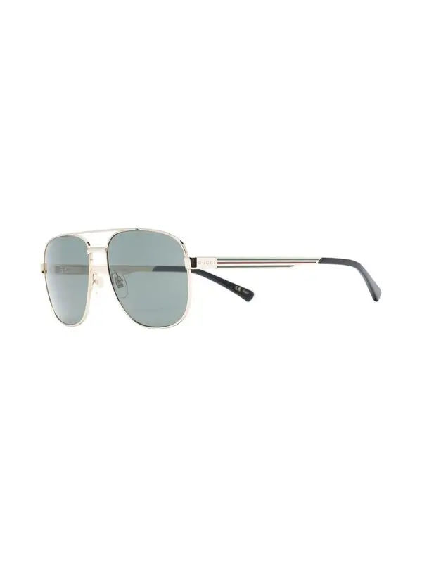 Gucci Pilot Frame Sunglasses