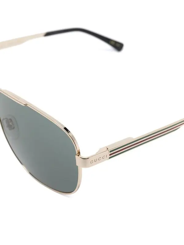 Gucci Pilot Frame Sunglasses