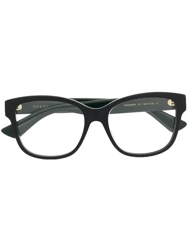 Gucci Square-frame Optical Glasses - Black