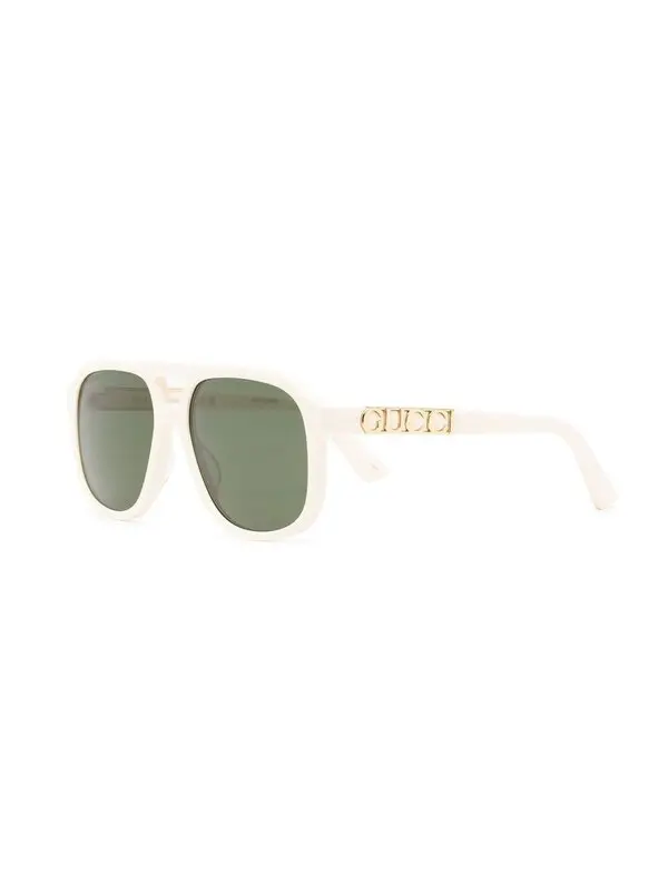 Gucci Pilot Frame Sunglasses