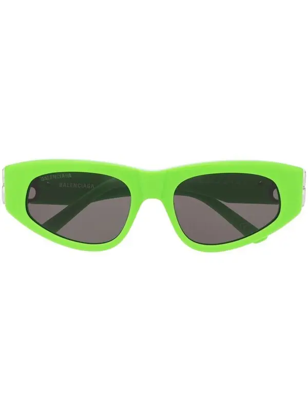 Balenciaga Bb0095s Cat Eye Sunglasses - Green