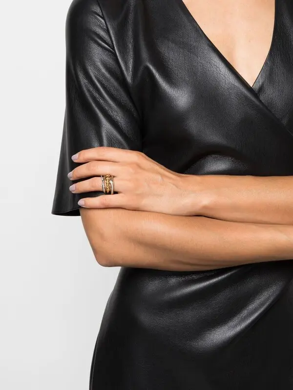 VANN JEWELRY Three-layer Stacked Ring