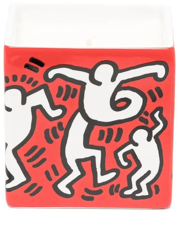 LIGNE BLANCHE X Keith Haring 'white On ' Candle