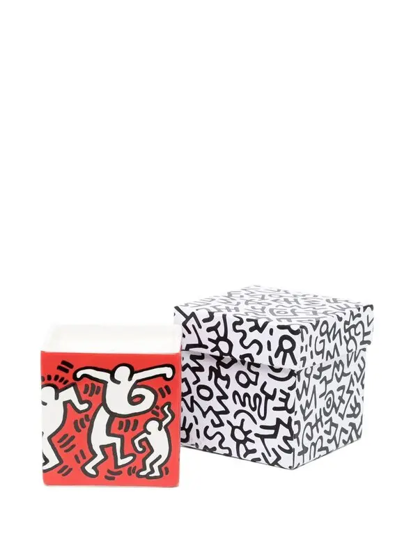 LIGNE BLANCHE X Keith Haring 'white On ' Candle