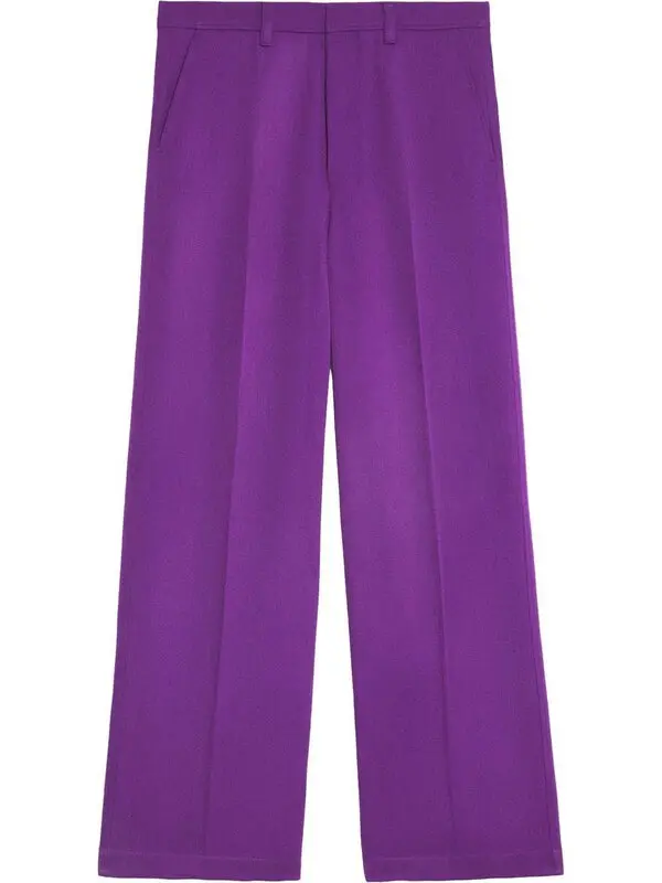 Ami Wide-leg Tailored Trousers