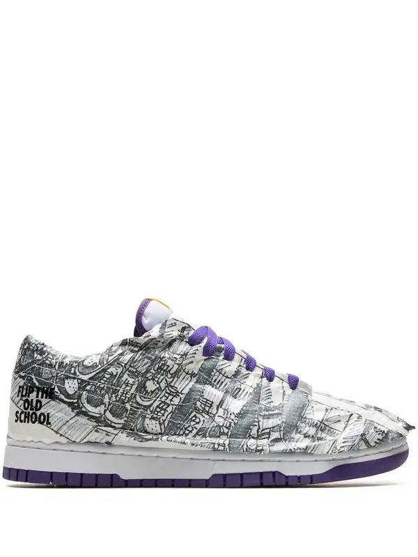 Nike Dunk Low Flip Sneakers - Grey