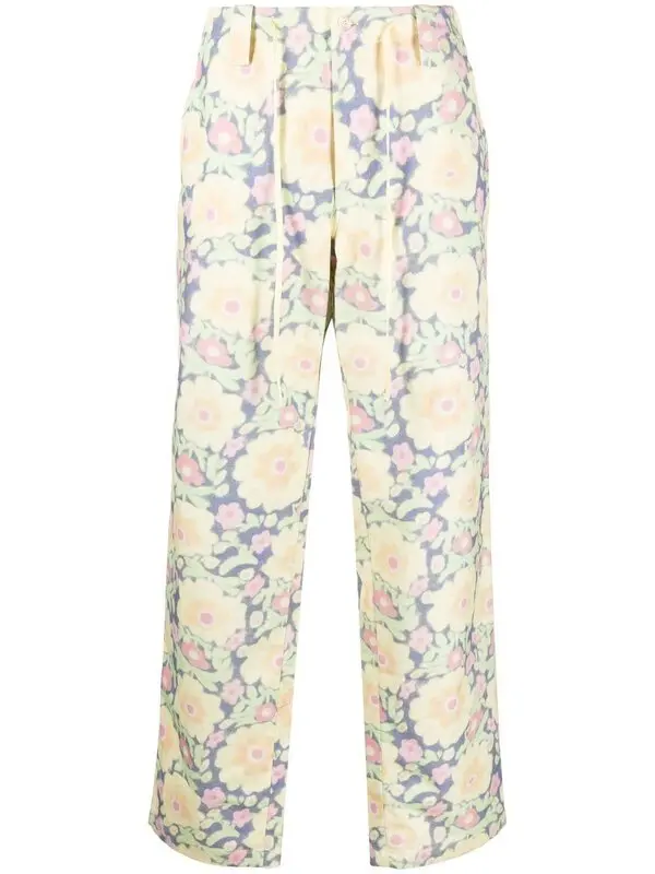 Jacquemus Floral-print Trousers