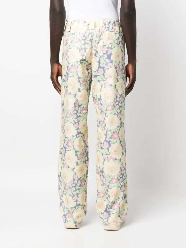 Jacquemus Floral-print Trousers