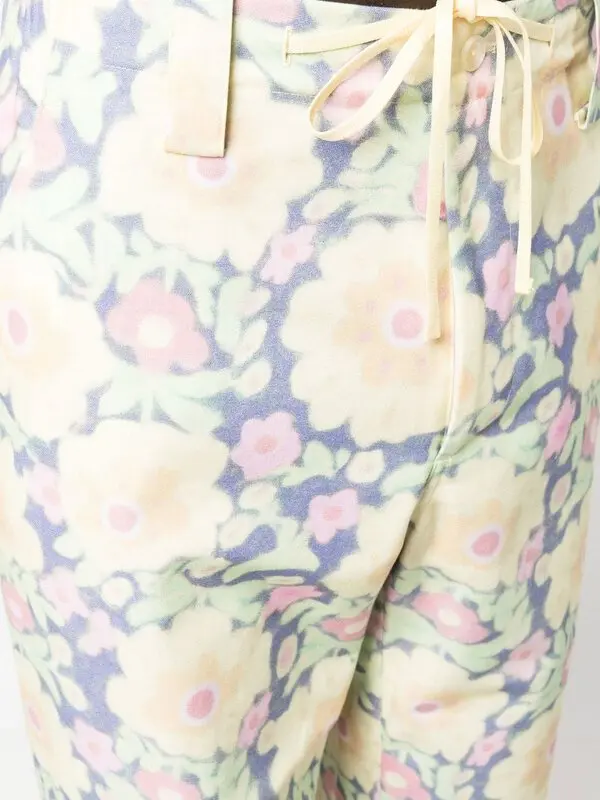 Jacquemus Floral-print Trousers