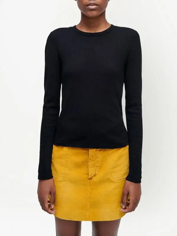 RE/DONE 90s Baby Long-sleeve Jumper - Black