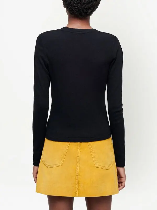 RE/DONE 90s Baby Long-sleeve Jumper - Black