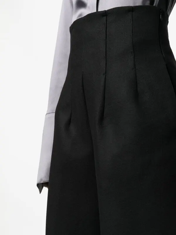 Bite Studios High-waisted Wide Leg Trousers