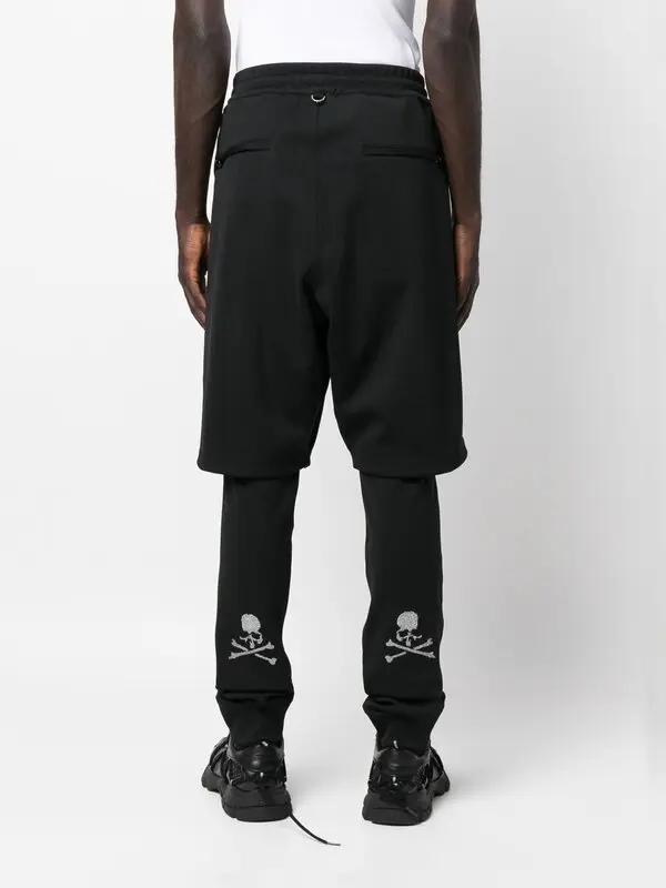MASTERMIND WORLD Layered Deck Shorts With Leggings