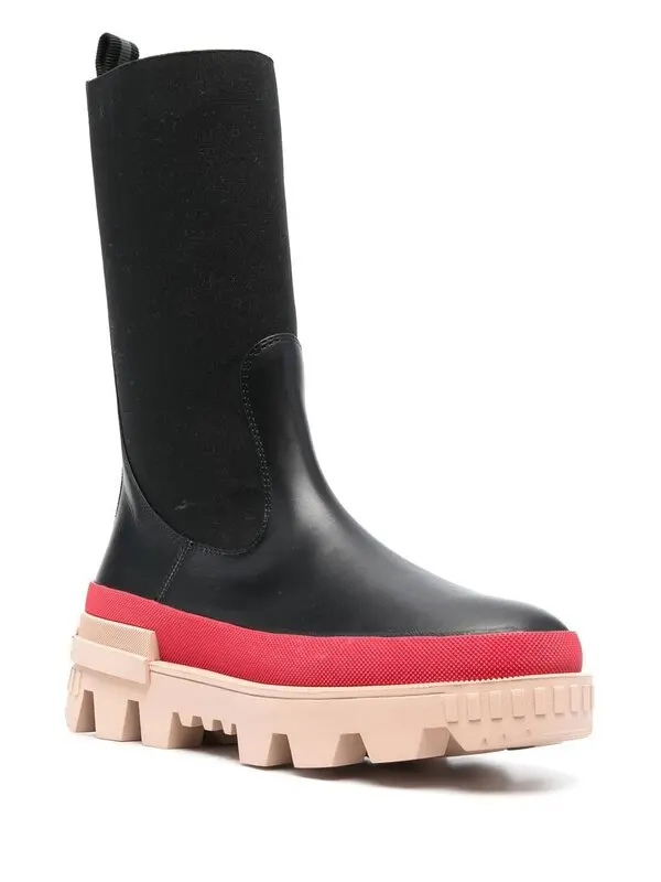Moncler Chelsea Boots - Black