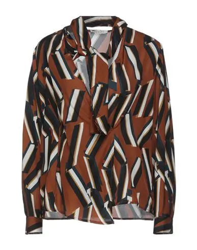 MARIELLA ROSATI Multicolor Patterned Top - Brown