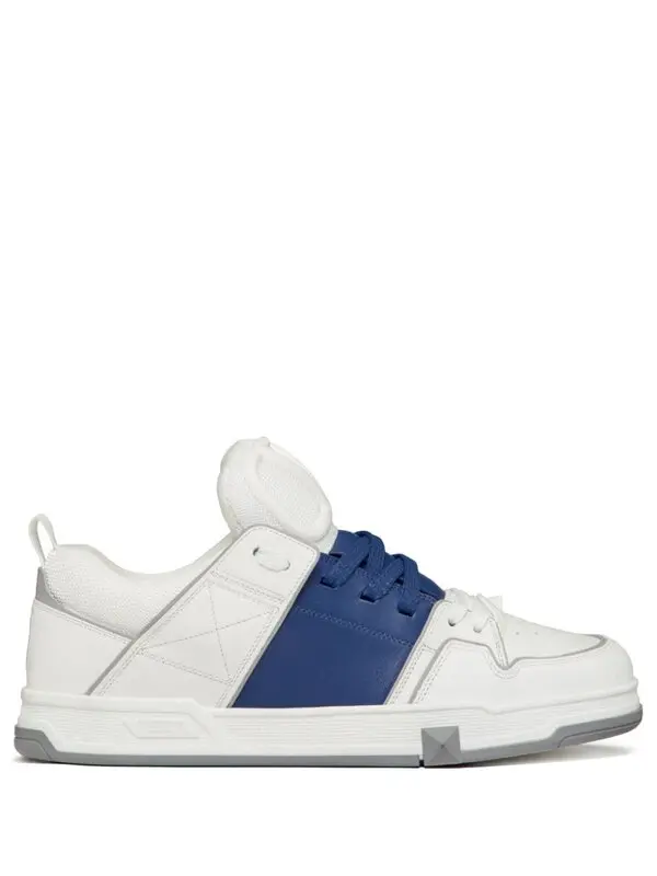 Valentino Garavani Vlogo Signature Mid-Top Sneakers In White 50